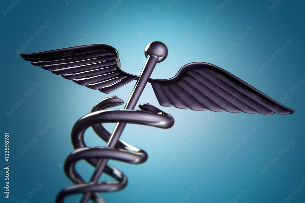 Caduceus Stock Illustration | Adobe Stock