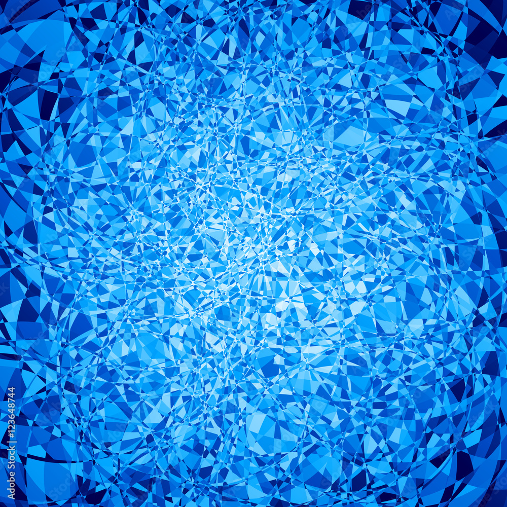 Vector blue ice background Stock Vector | Adobe Stock