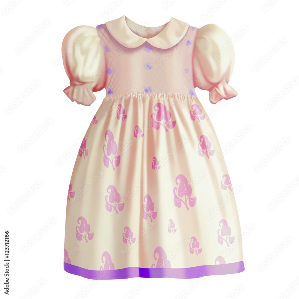 Frock Stock Illustration | Adobe Stock