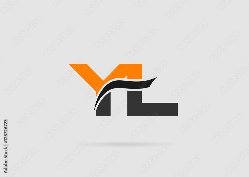 YL Logo Stock Vector | Adobe Stock