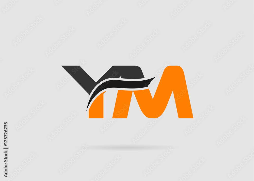 YM Logo Stock Vector | Adobe Stock