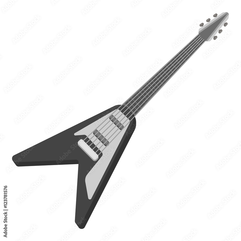 Electric Guitar Icon