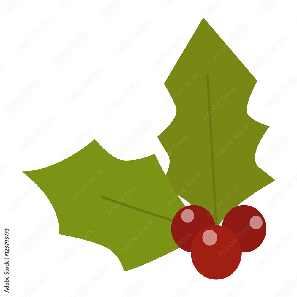 Christmas berry vector illustration. Stock Vector | Adobe Stock
