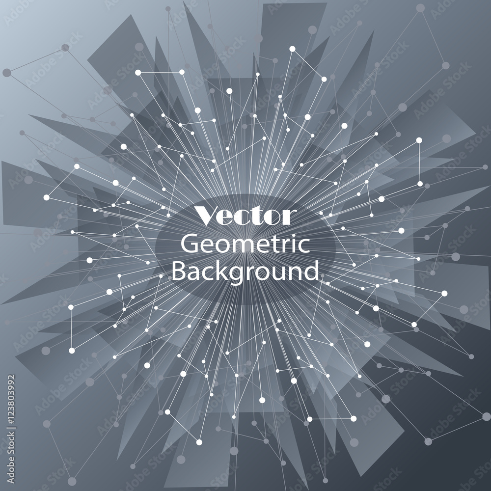 Abstract explosion background. Stock Vector | Adobe Stock