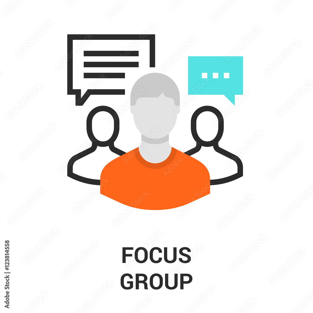 focus group icon Stock Vector | Adobe Stock