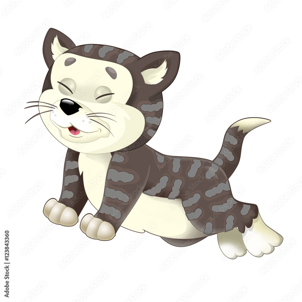 Thinking Cat Clipart