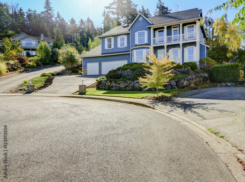Typical American Suburban House