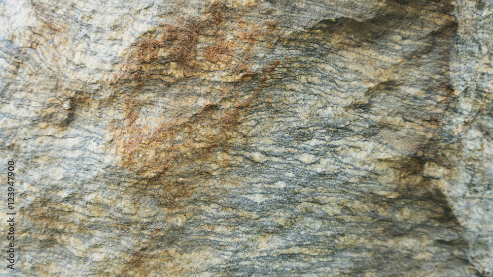 Gneiss Layered Texture. The layers and texture of this natural, Granite ...