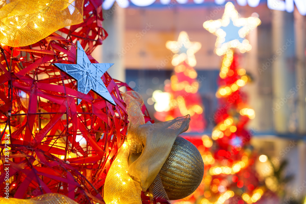 Christmas spruce tree Stock Photo | Adobe Stock