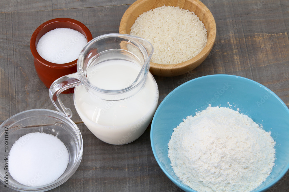 Fotka „The five white poisons for your health: flour, salt, sugar, rice ... Fotka „The five white poisons for your health: flour, salt, sugar, rice ...
