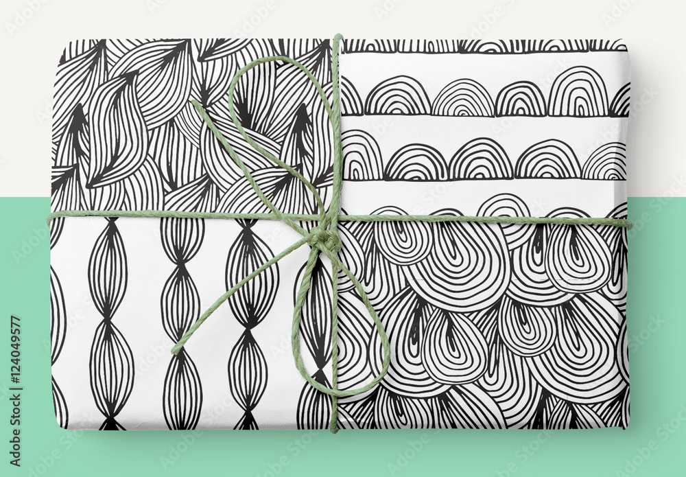 Doodle Patterns Stock Template | Adobe Stock