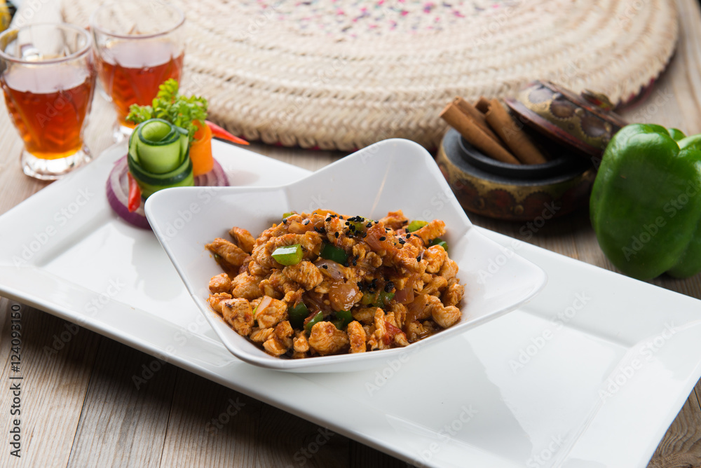 mugagal chicken, arabic food Stock Photo | Adobe Stock
