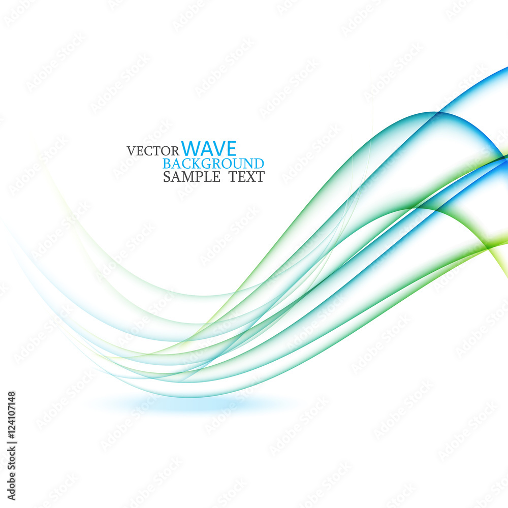 Abstract wave design element Stock Vector | Adobe Stock