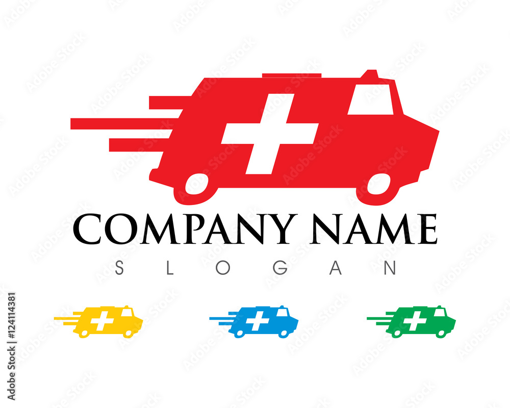 Ambulance Logo Stock Vector | Adobe Stock