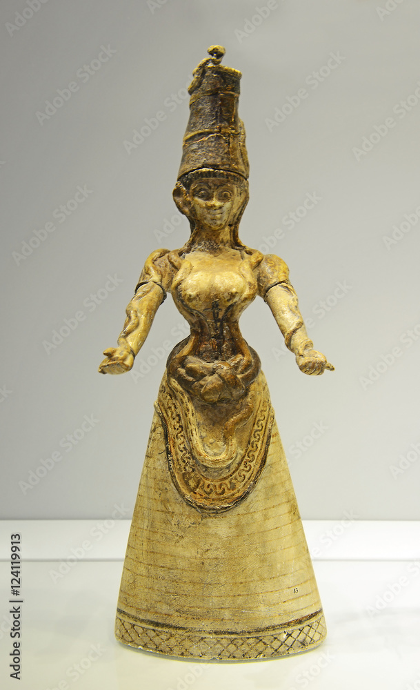 Snake Goddess Knossos