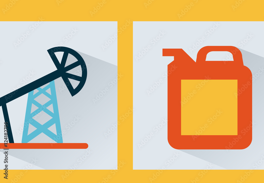 9 Square Fuel, Energy, and Water Icons Stock Template | Adobe Stock