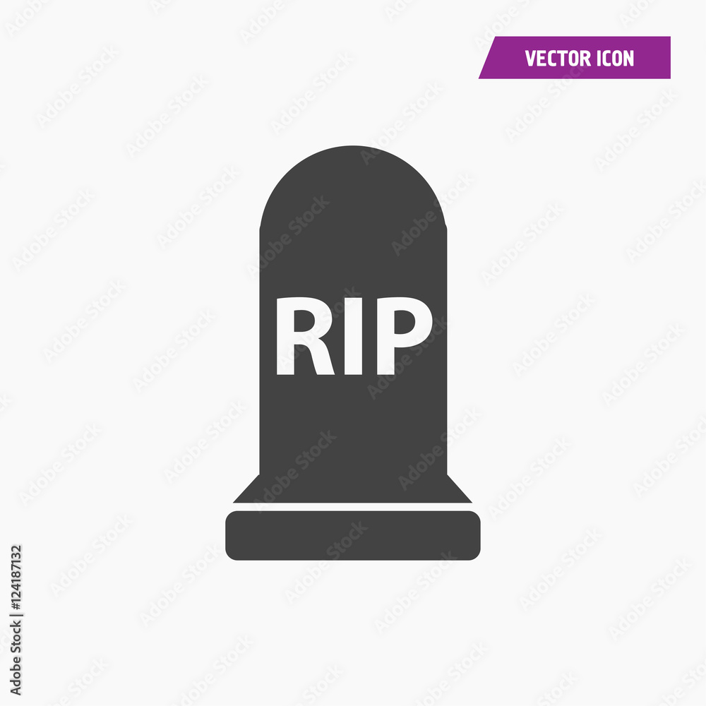 Rip icon. Cartoon illustration of rip icon for web Stock Vector | Adobe ...