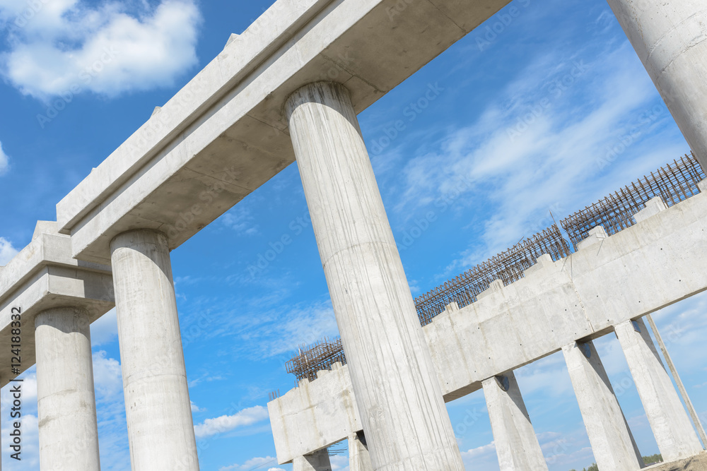 Construction Highway Junction Construction industrial new highway ...