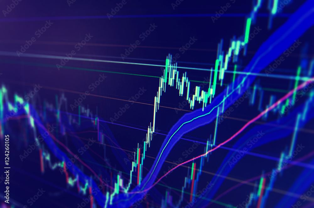 Stock Market Graph On The Screen Share Price Candlestick Chart Share stock-market-graph-on-the-screen-share-price-candlestick-chart-share