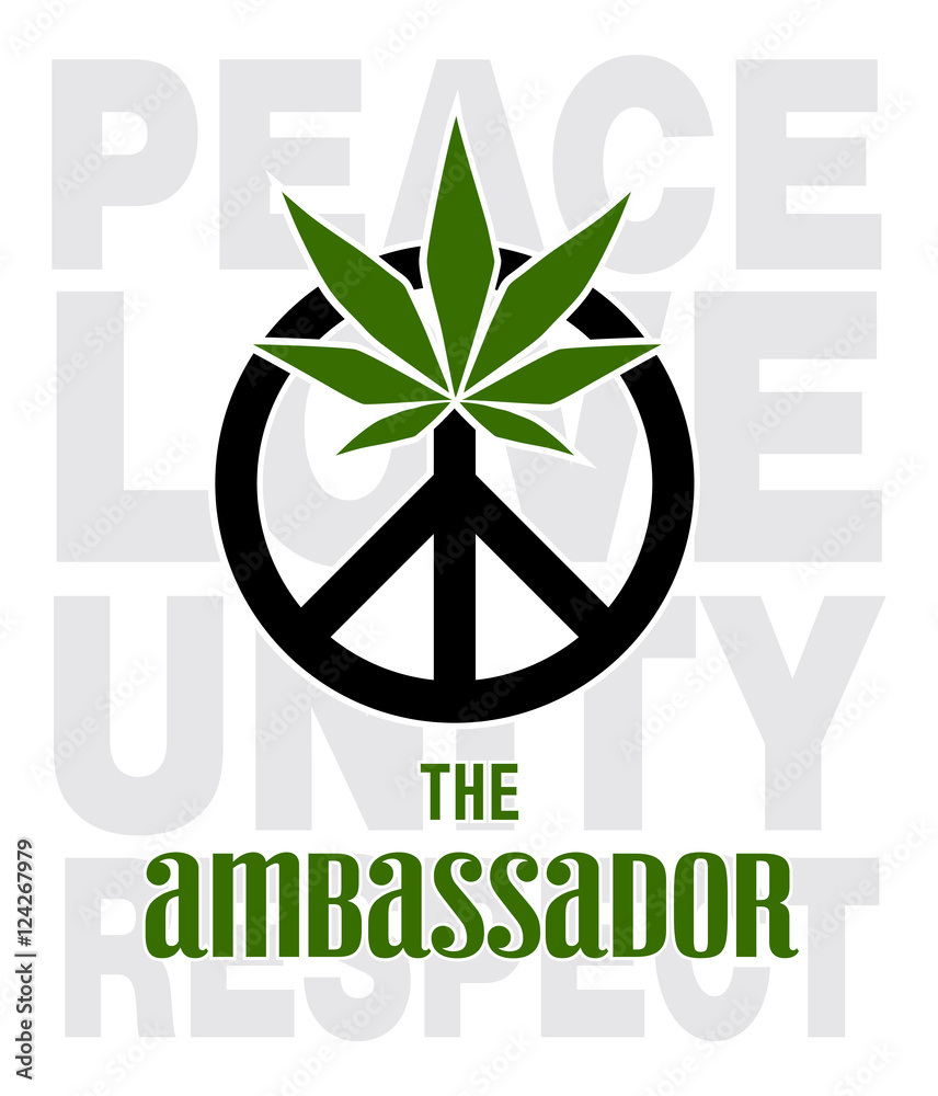 Weed Peace Sign