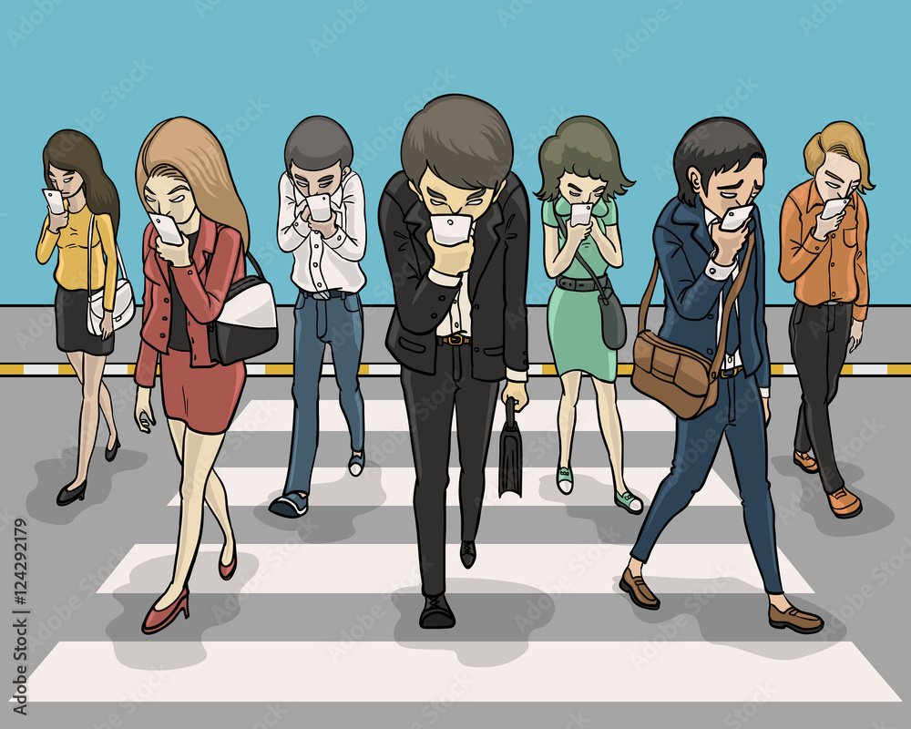 phubbing Stock Vector | Adobe Stock