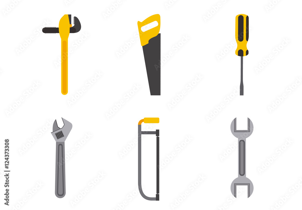 9 Tool Icons Stock Template | Adobe Stock