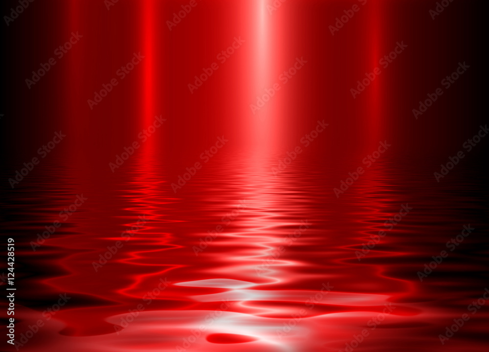 Metal background, polished metallic red texture Stock Illustration ...