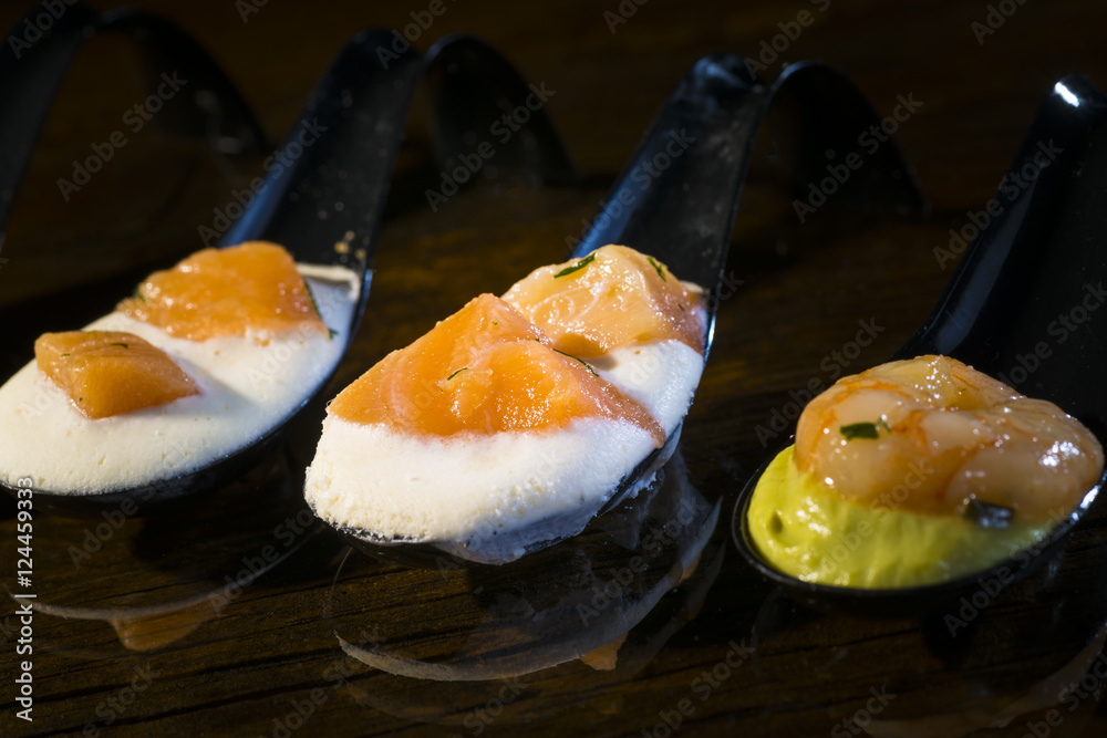 amuse bouche Stock Photo | Adobe Stock