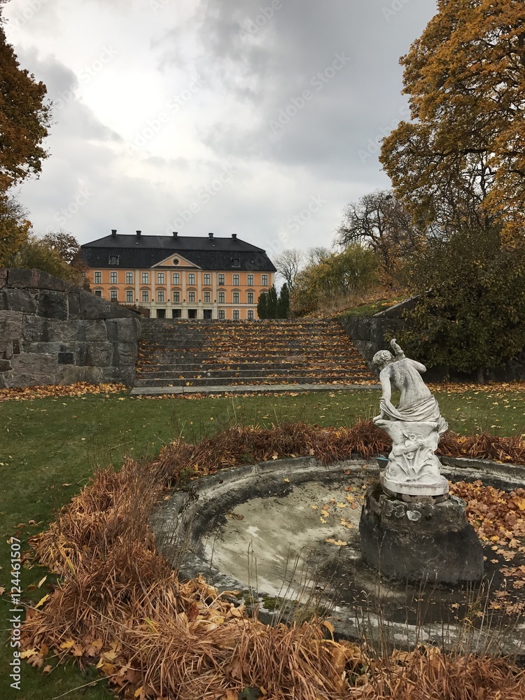 Nynas Palace view, Nykoping,Sweden Stock Photo | Adobe Stock