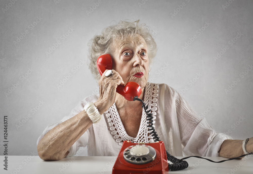Phone call from an old friend Stock Photo | Adobe Stock