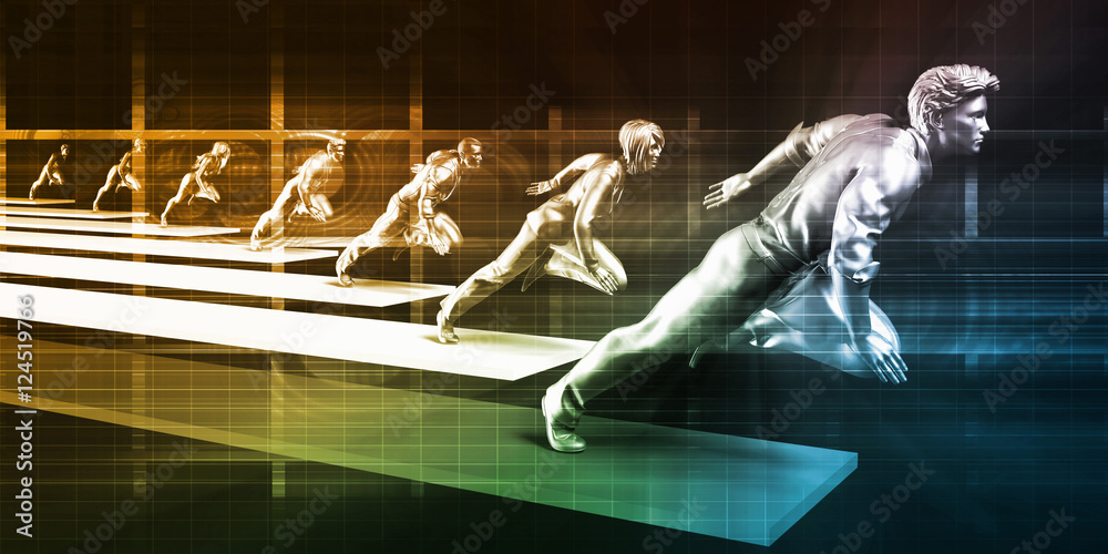 Winning Team Stock Illustration | Adobe Stock