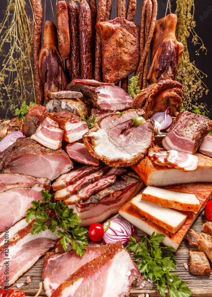 Cold cuts concept Stock Photo | Adobe Stock