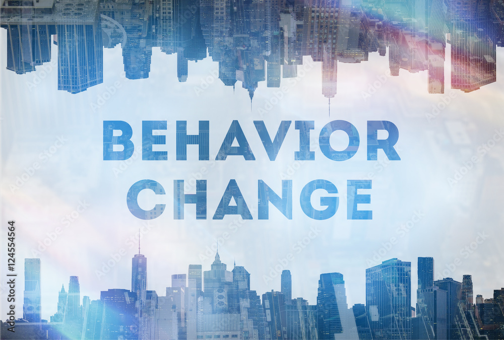 Behavior Change concept image Stock Illustration | Adobe Stock