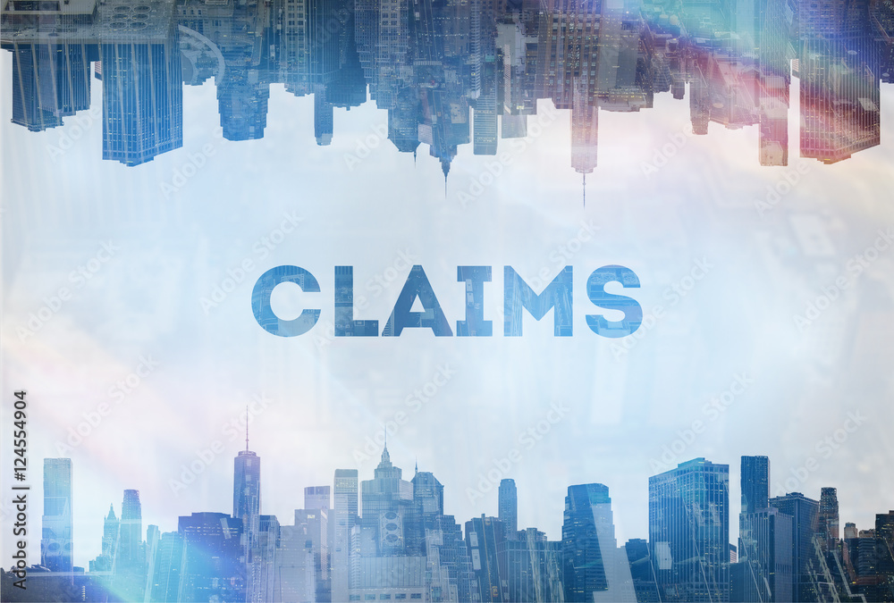 Claims concept image Stock Illustration | Adobe Stock
