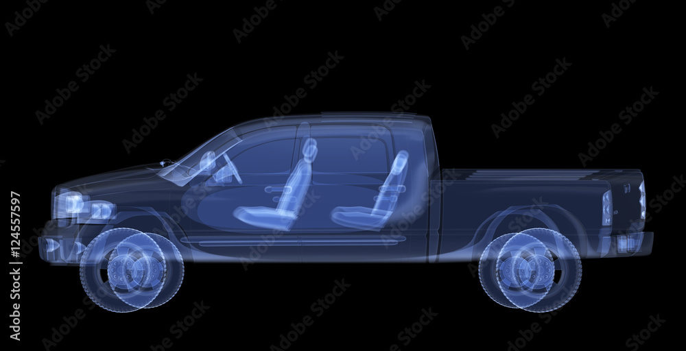 X-ray car isolated Stock Illustration | Adobe Stock
