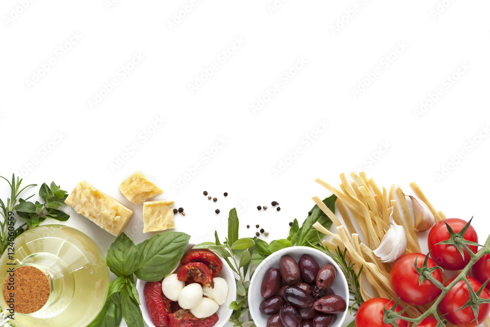 Italian Food Background Stock Photo | Adobe Stock