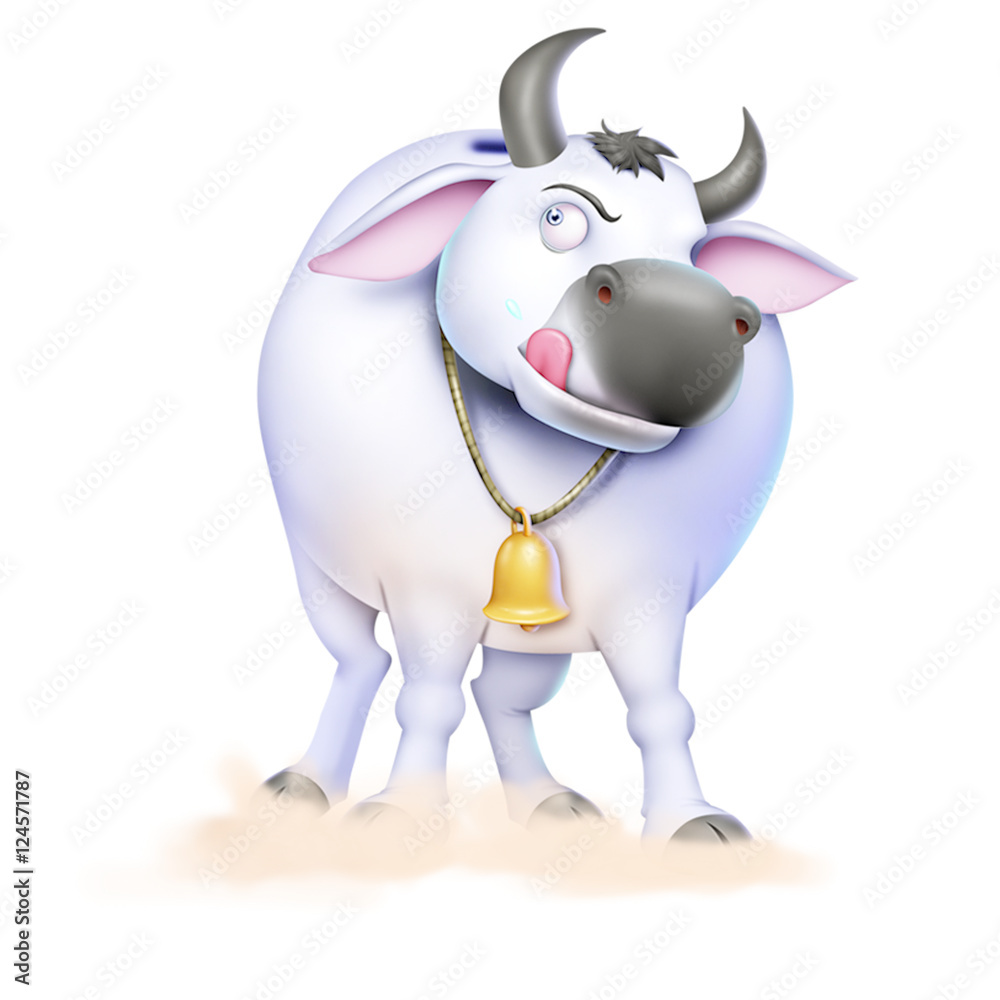 Ox Stock Illustration | Adobe Stock