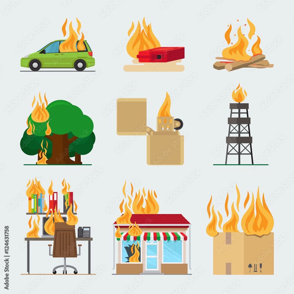 Home Fire Safety Clip Art