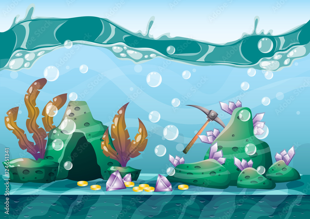 Underwater Cartoon Designs