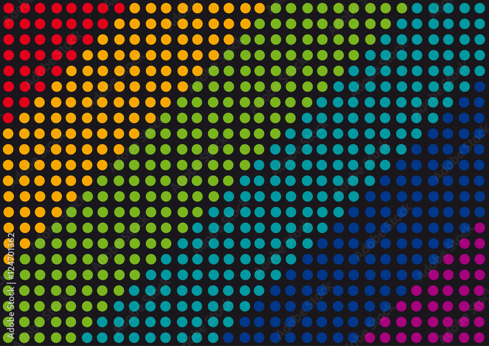 Abstract geometric background, dots and circle shapes design Stock ...