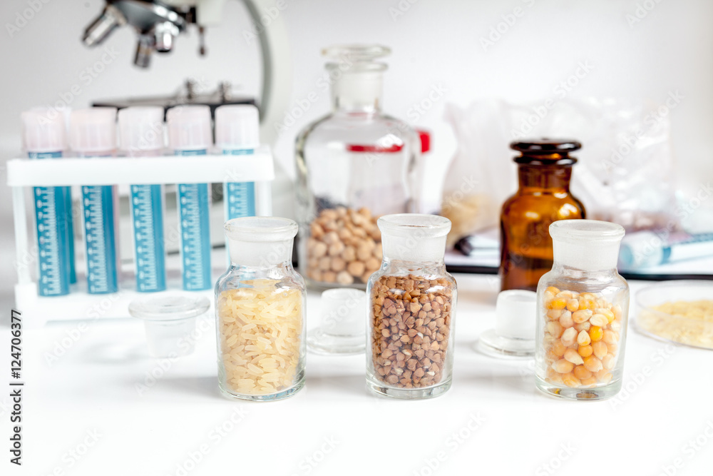 Tests for pesticides in cereal in at laboratory Stock Photo | Adobe Stock