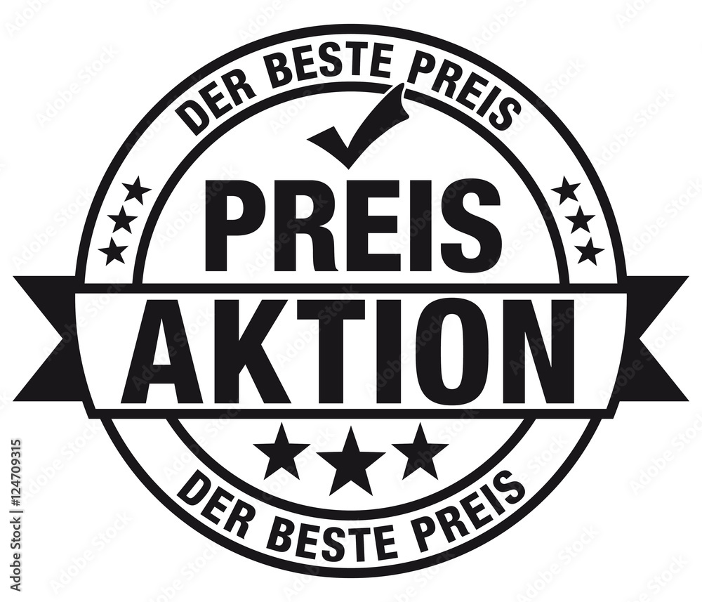 Preisaktion - der beste Preis - Stempel Stock Vector | Adobe Stock