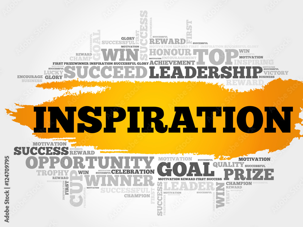 Inspiring Words Collage