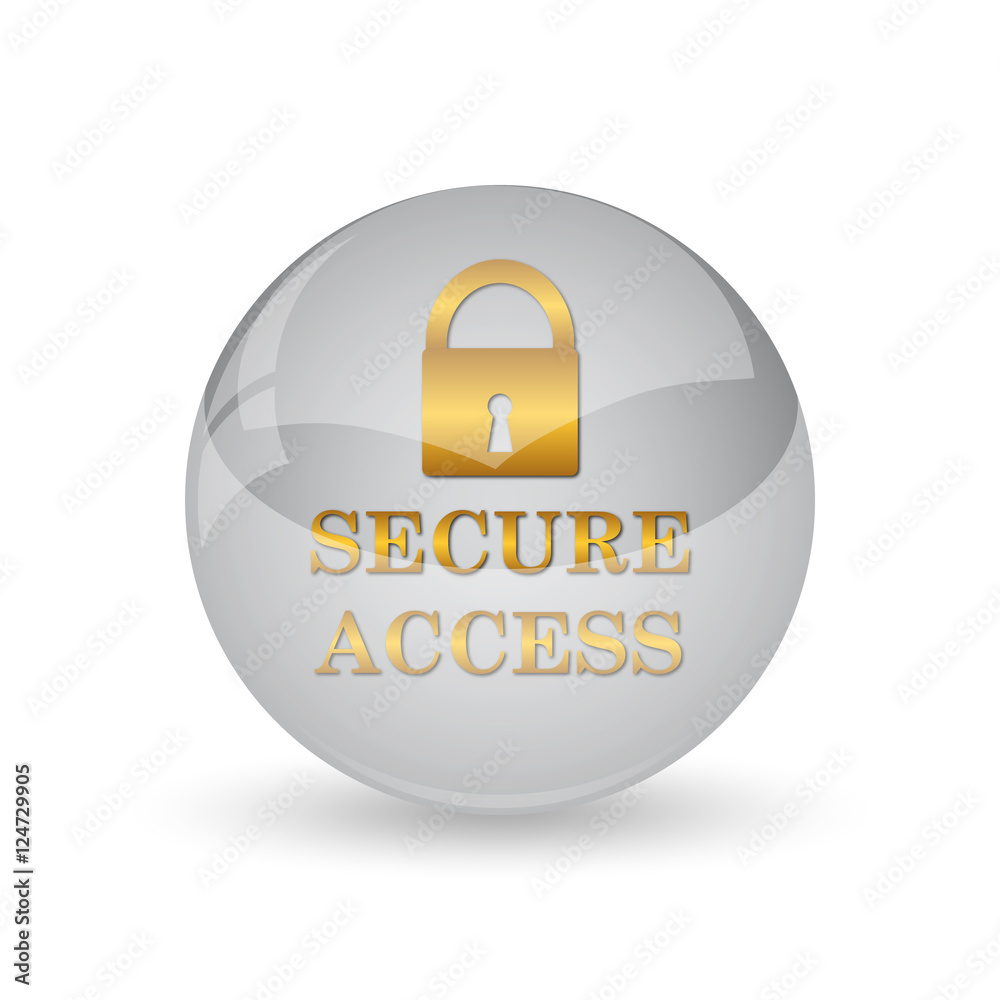 Secure access icon Stock Illustration | Adobe Stock