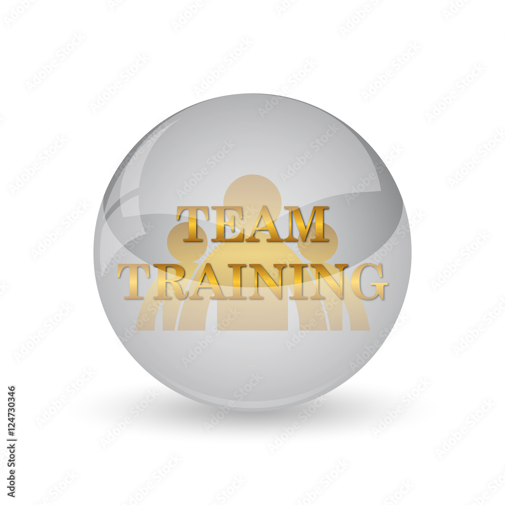 Team training icon Stock Illustration | Adobe Stock
