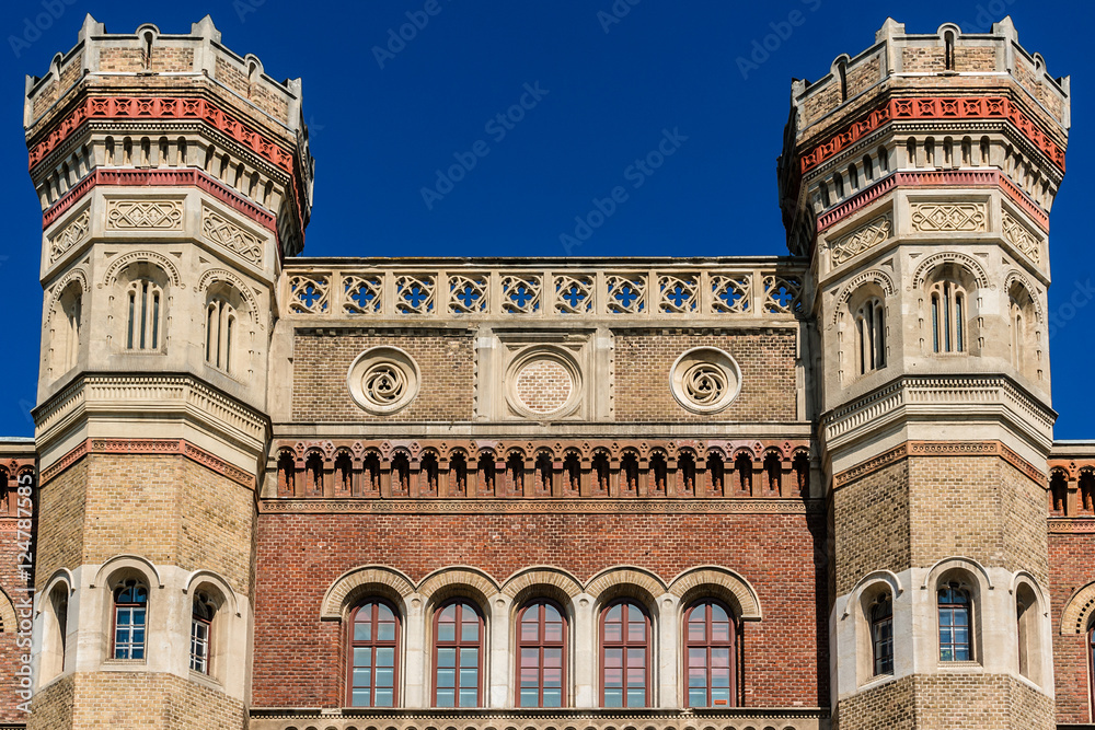 Building of Vienna Arsenal - Museum of military history. Austria. Stock ...