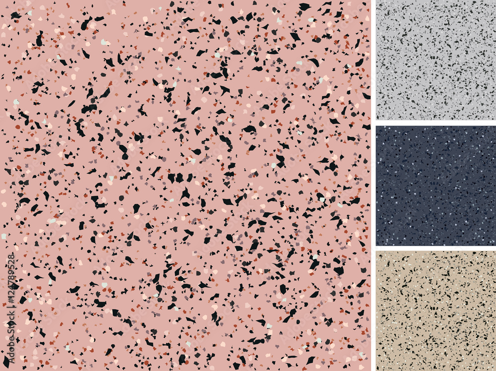 Realistic vector illustration of seamless granite texture Stock Vector ...
