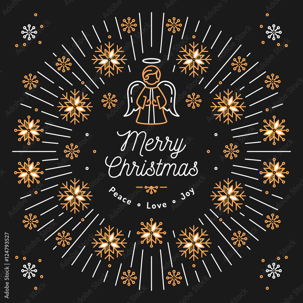 Merry Christmas Religious Clip Art
