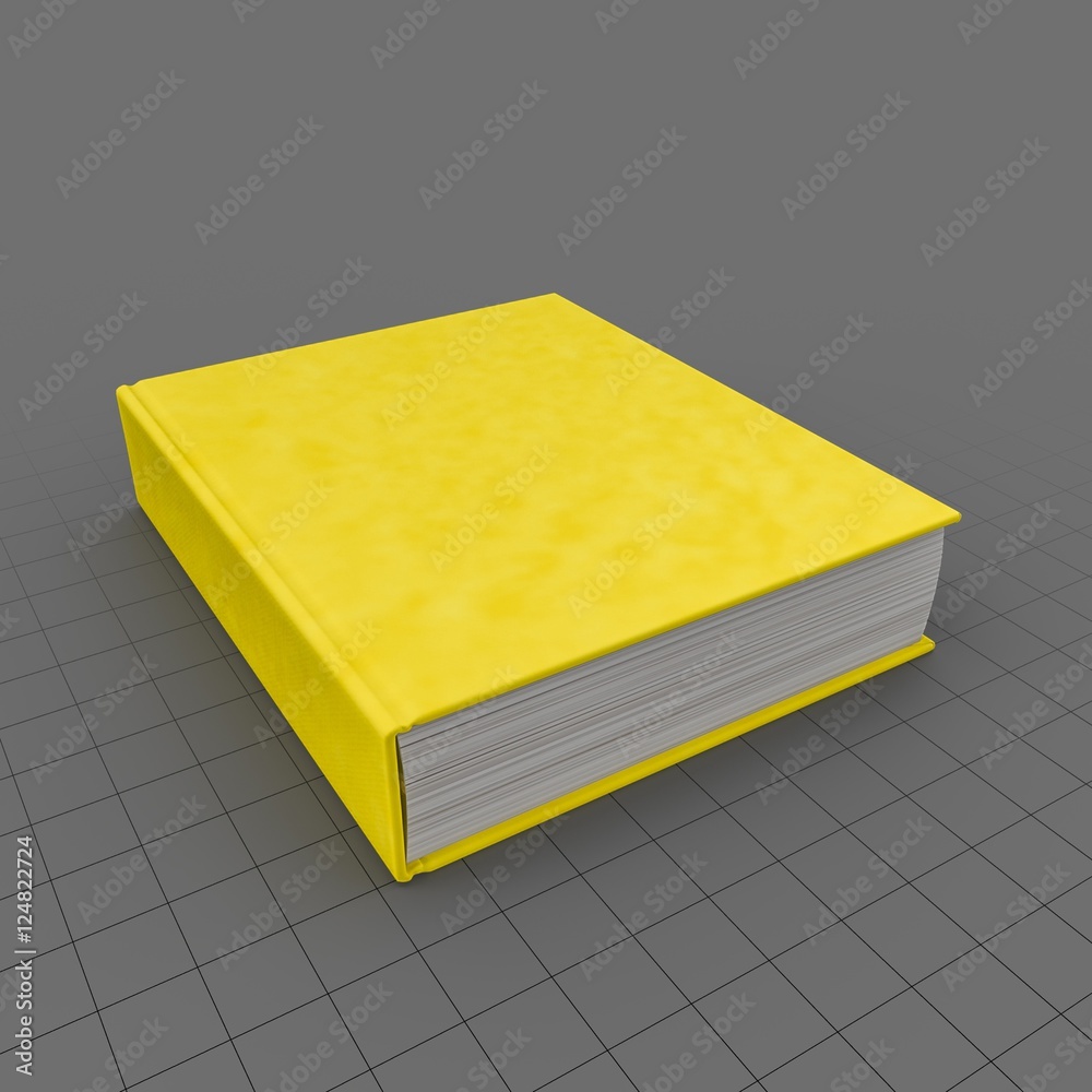 Book 01 Stock 3D asset | Adobe Stock