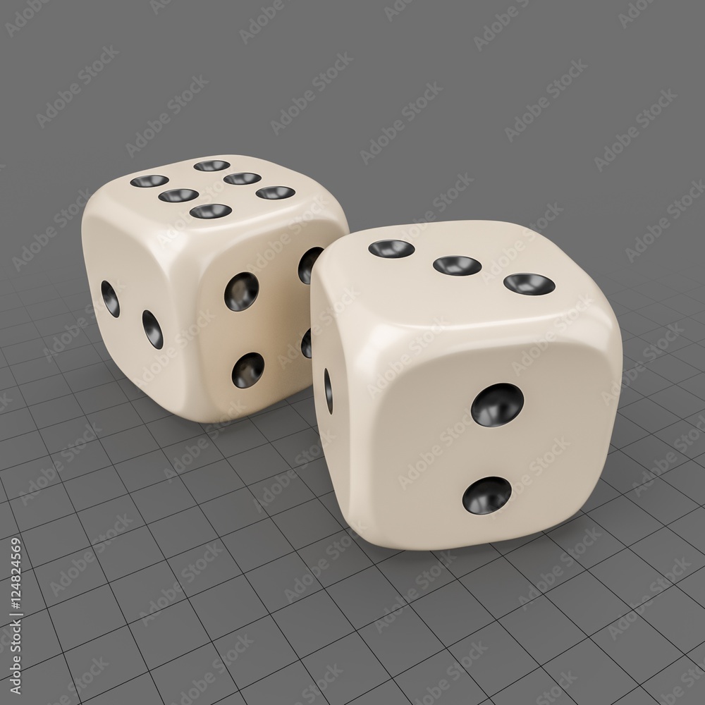 Dice Stock 3D asset | Adobe Stock